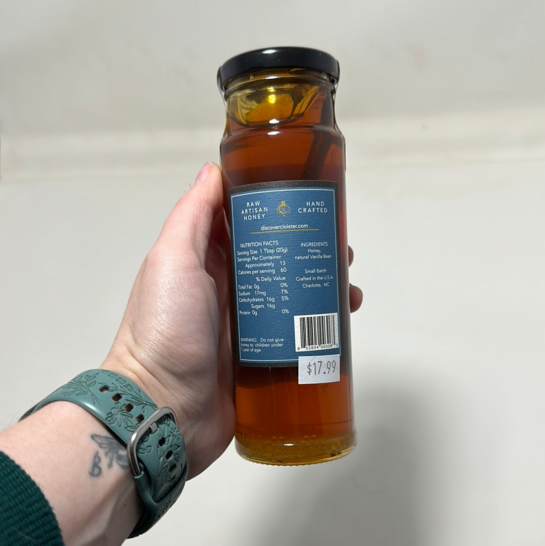 Infused Honey - Vanilla 12oz – Kent East Hill Nursery