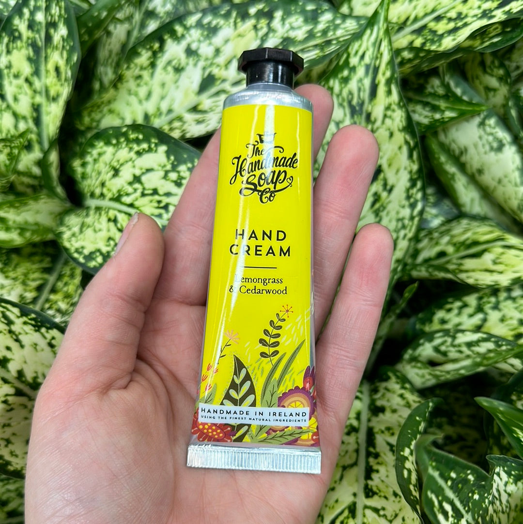 Lemongrass & Cedarwood Hand Cream Tube – Kent East Hill Nursery