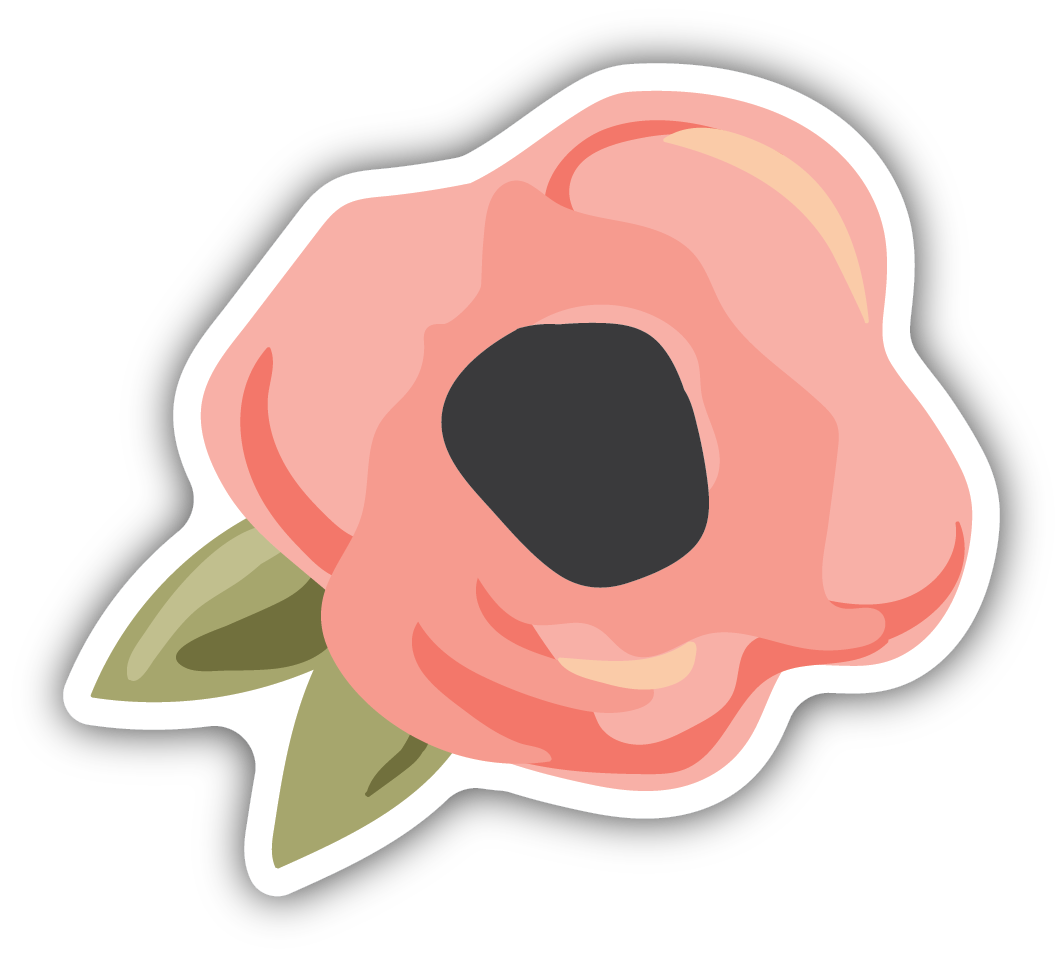 Poppy Flower Sticker – Kent East Hill Nursery